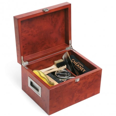 Cheaney Wooden Valet Shoe Care Box