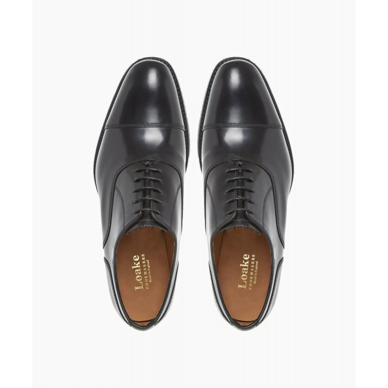 Loake *806 black 5 eye oxford UK Men's Size 7